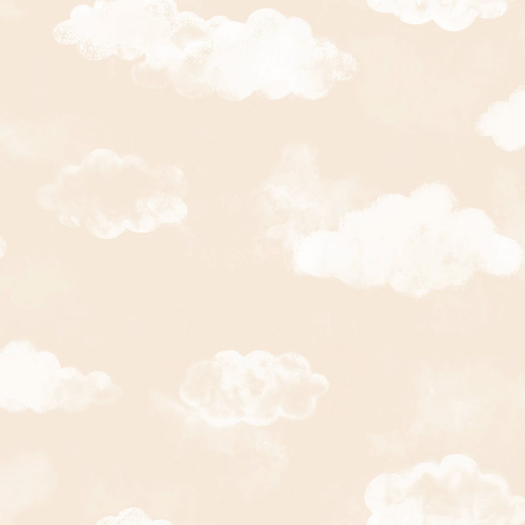 Clouds Beige – Miss Print Deco